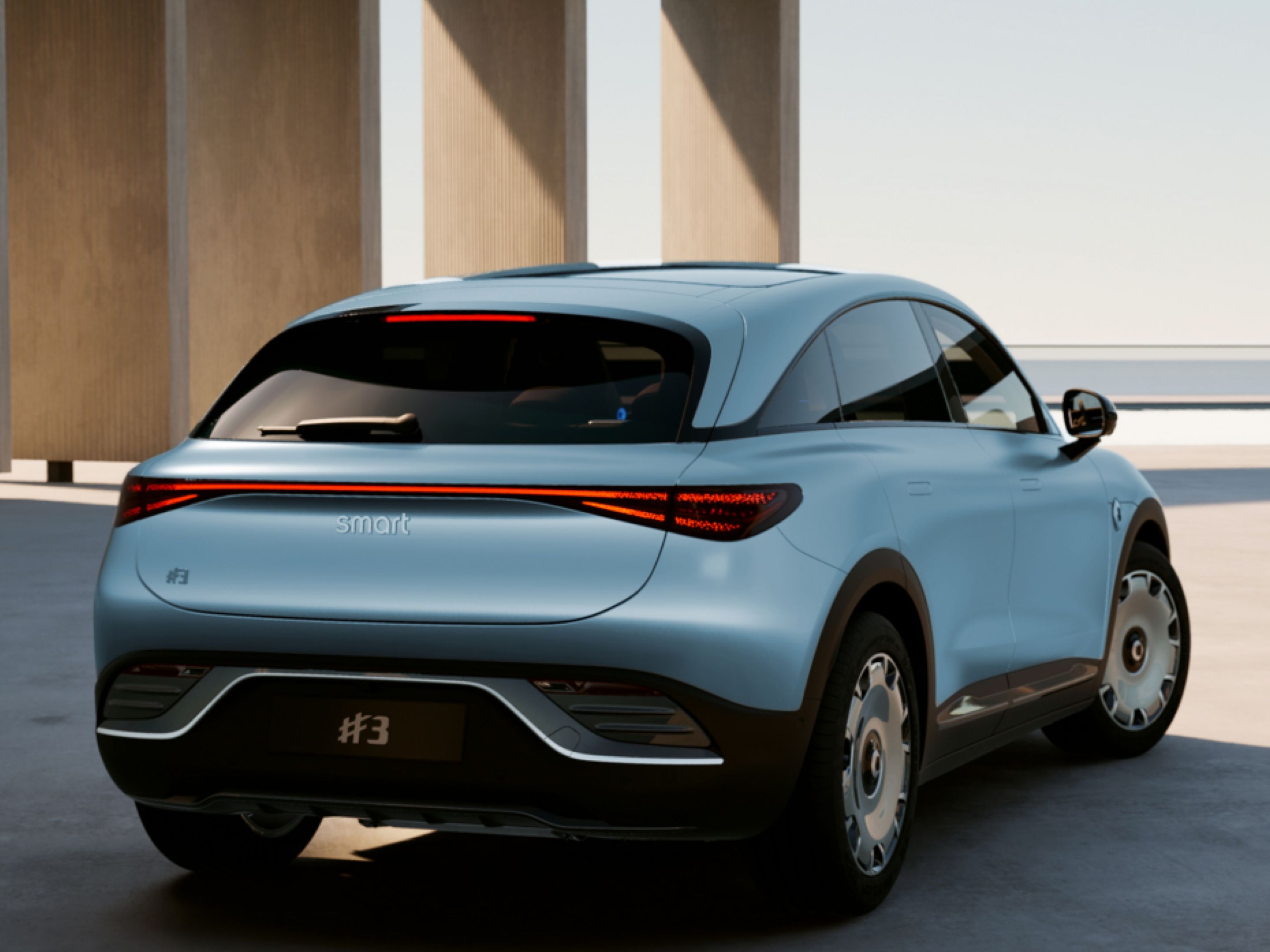 Explore the aerodynamic smart #3 | smart HK